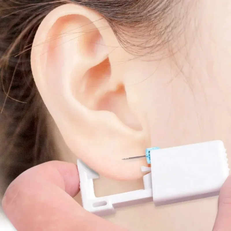 Sterile Disposable ear piercing unit for Men - Cartilage, Tragus, Helix ...