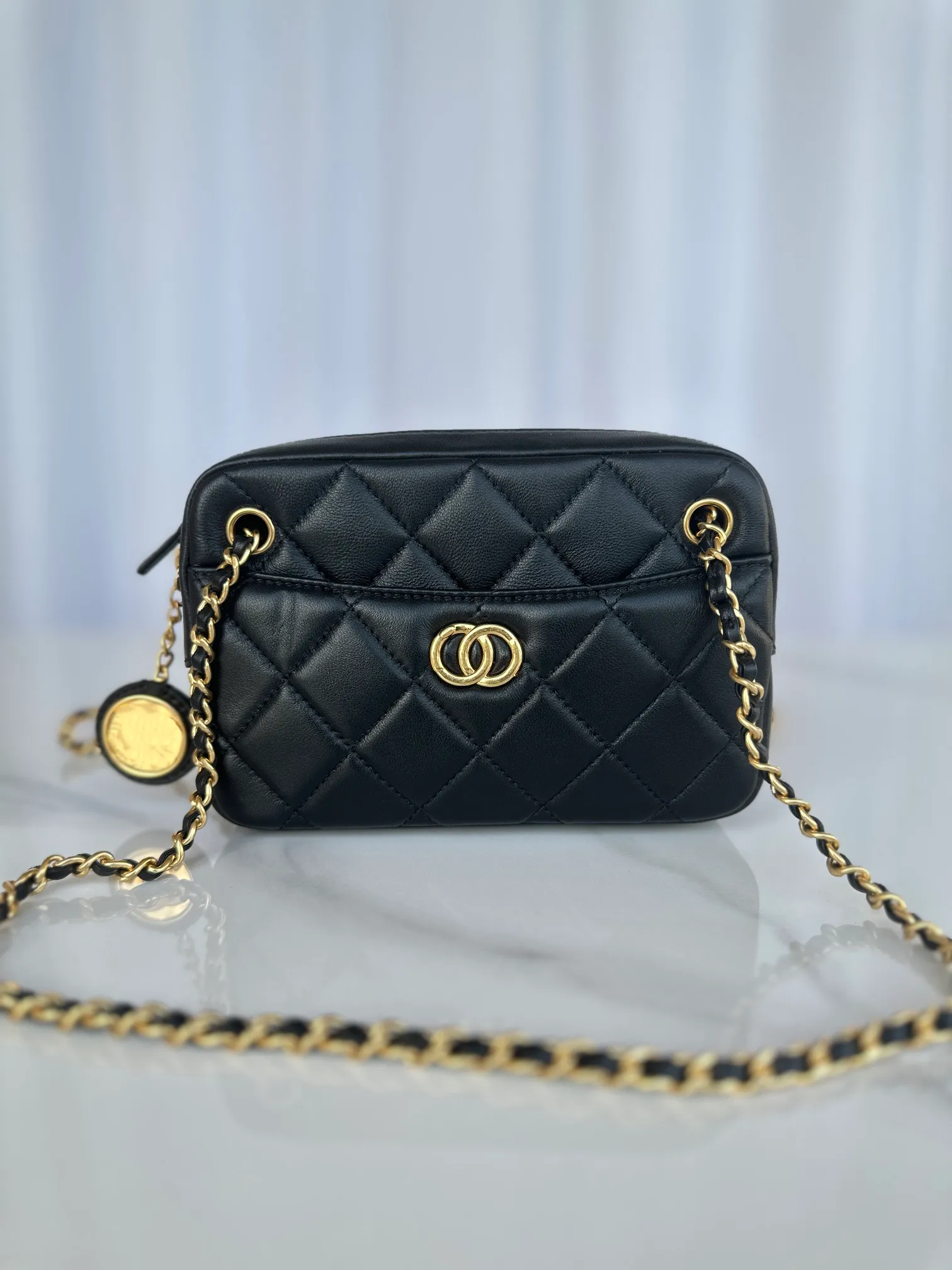 10A Designer Bag Gold Coin Camera Bag Women's... From Mj123456, $274.12 ...