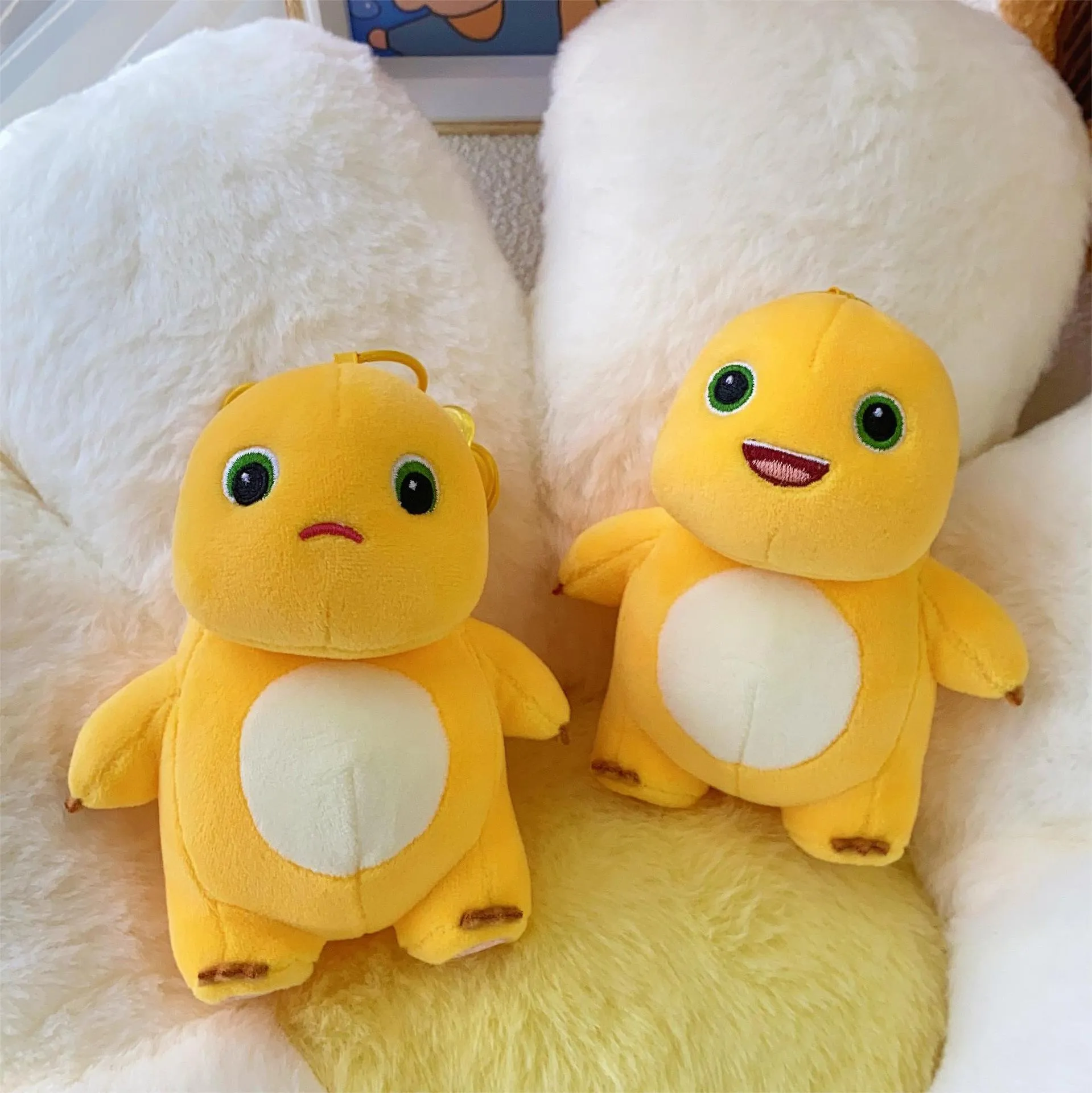 Dragon Plush Animal: Milk Dragon Pendant Plush Toy - Cartoon Comfort ...