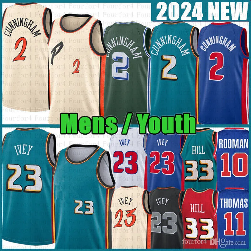 Cade Cunningham, Jaden Ivey, Jalen Duren, Tobias Harris, Isiah Thomas ...