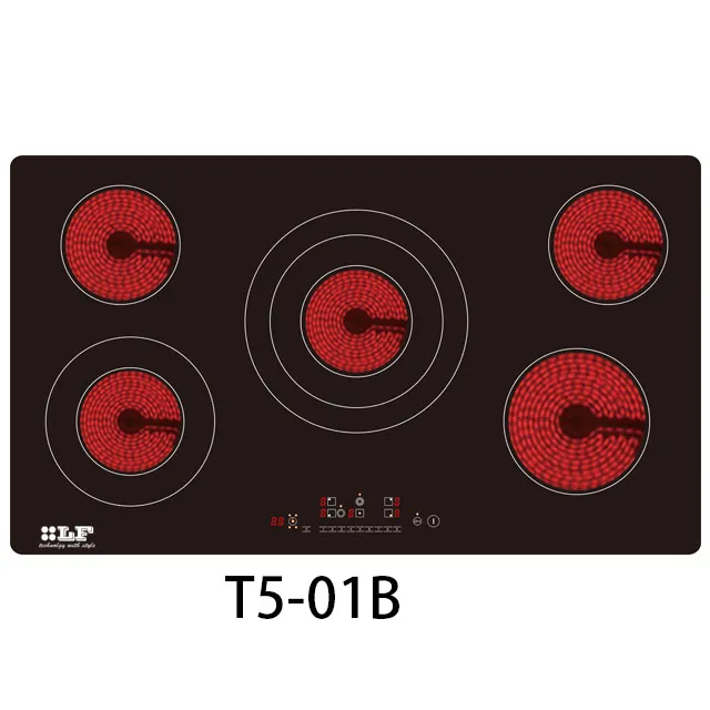 Touch Controlled Ceramic Stoves Range Cooker With Built In Table Top ...