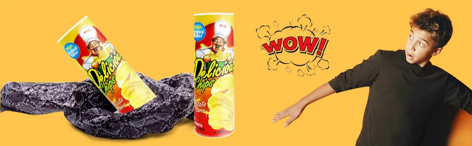 Magic Potato Chip Can Prank Toys Funny Fries Surprise For Kids April ...