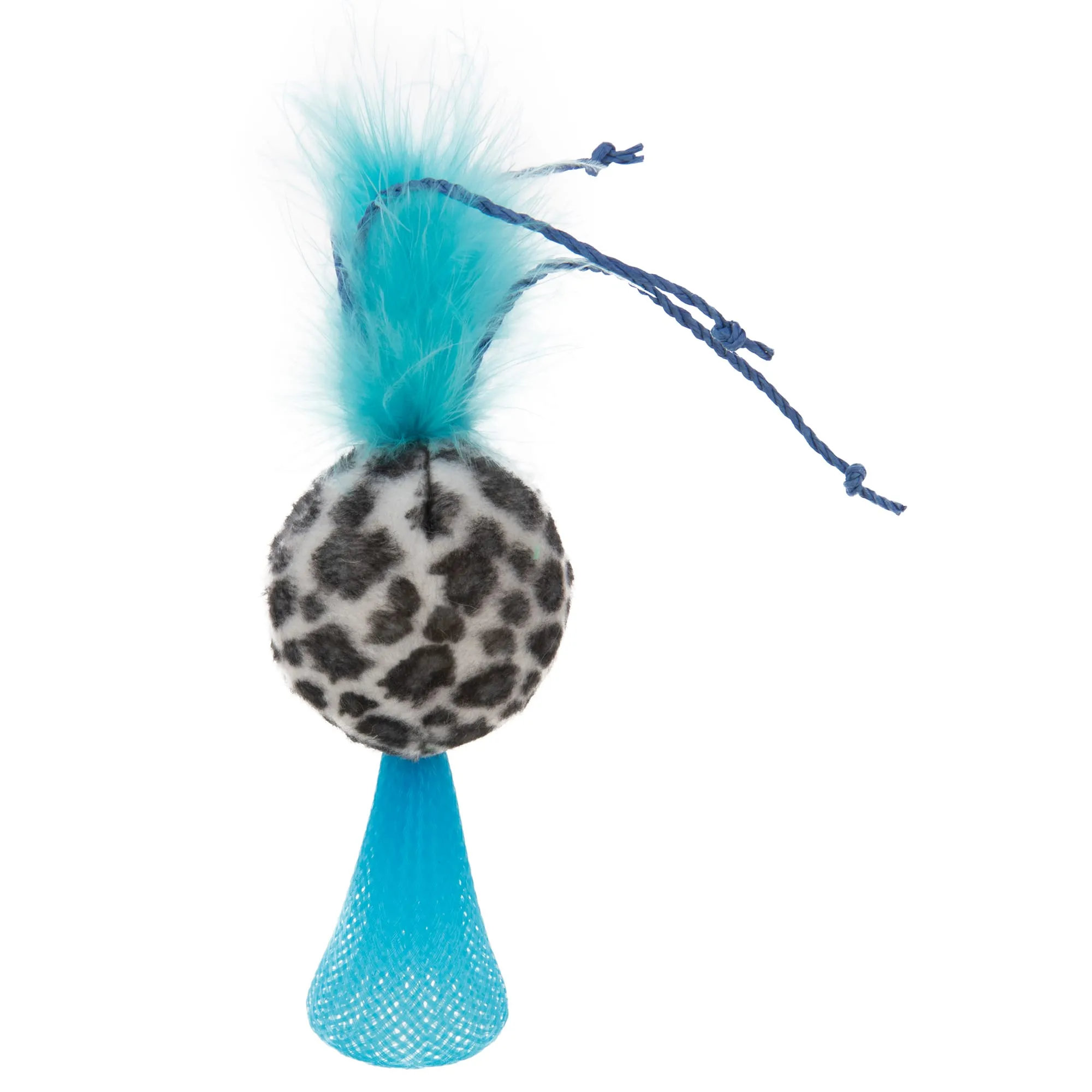 Interactive Pop-Up Cat Toy with Catnip & Silvervine, Fun Springy Design ...
