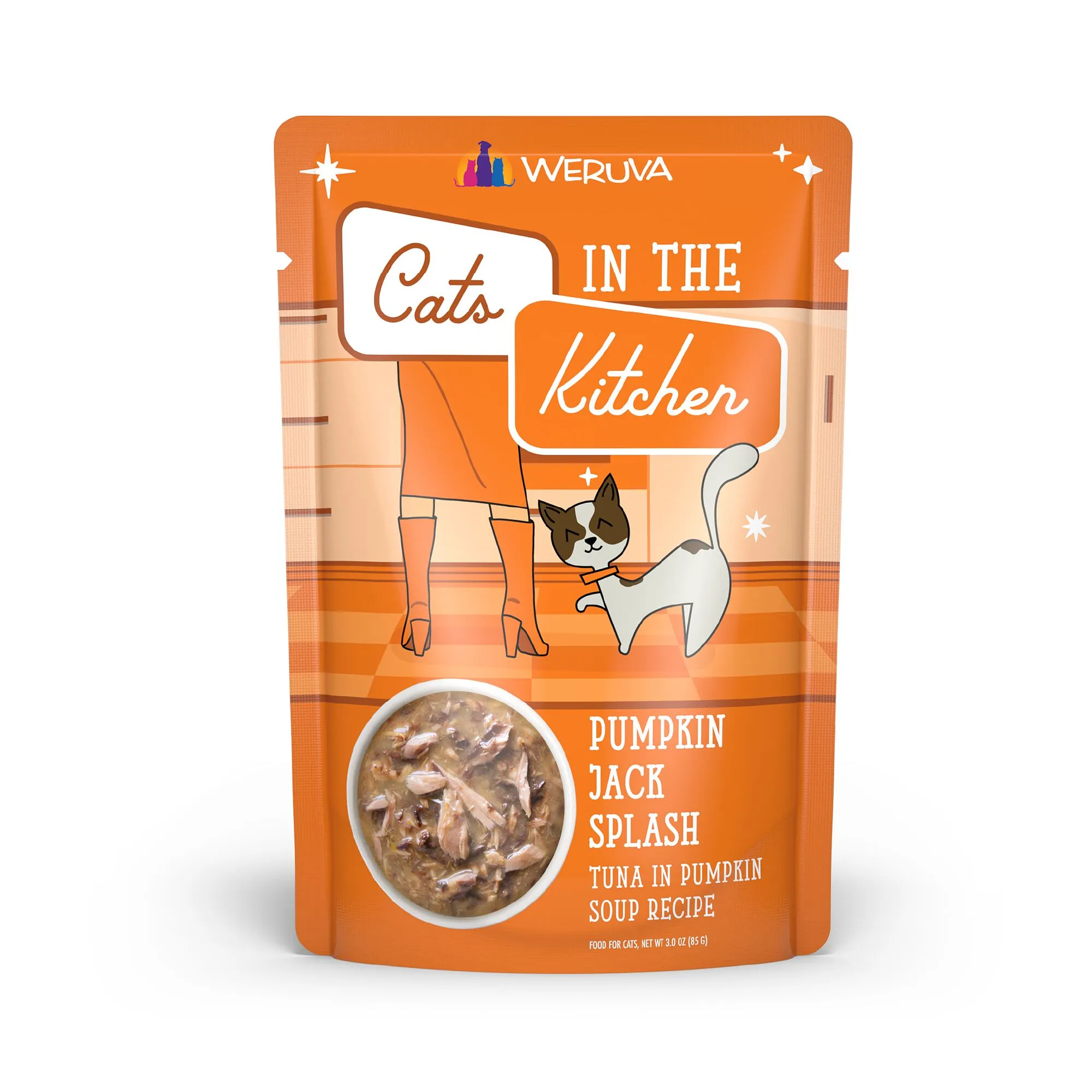 Pumpkin Jack Splash Tuna in Pumpkin Soup Wet Cat Food - 3 oz, 12 Cans ...