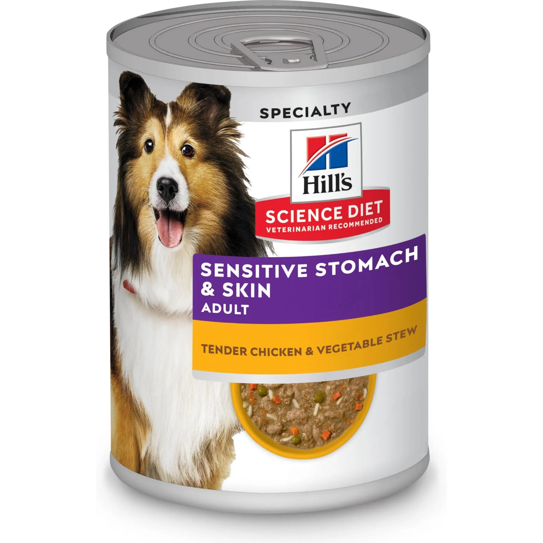 Tender Chicken & Vegetable Stew for Adult Dogs with Sensitive Stomachs ...