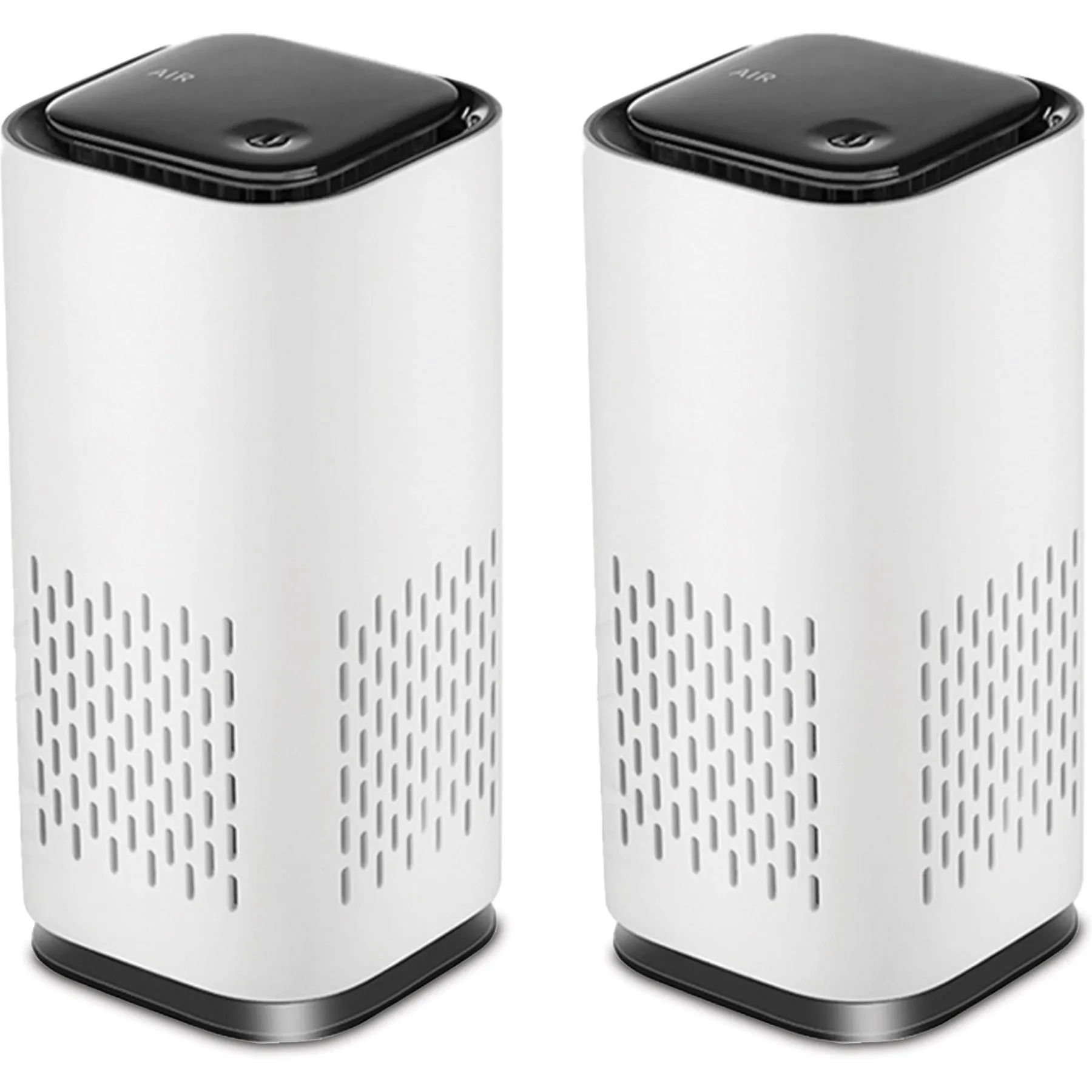 Mini Portable Air Purifier with HEPA Filter - 2 Pack, Compact Air ...