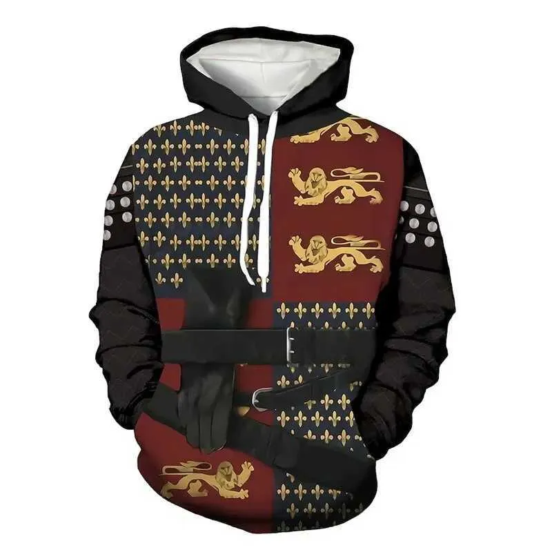 Napoleon 3D Printed Hoodie, Grandee Medieval Style | DHgate
