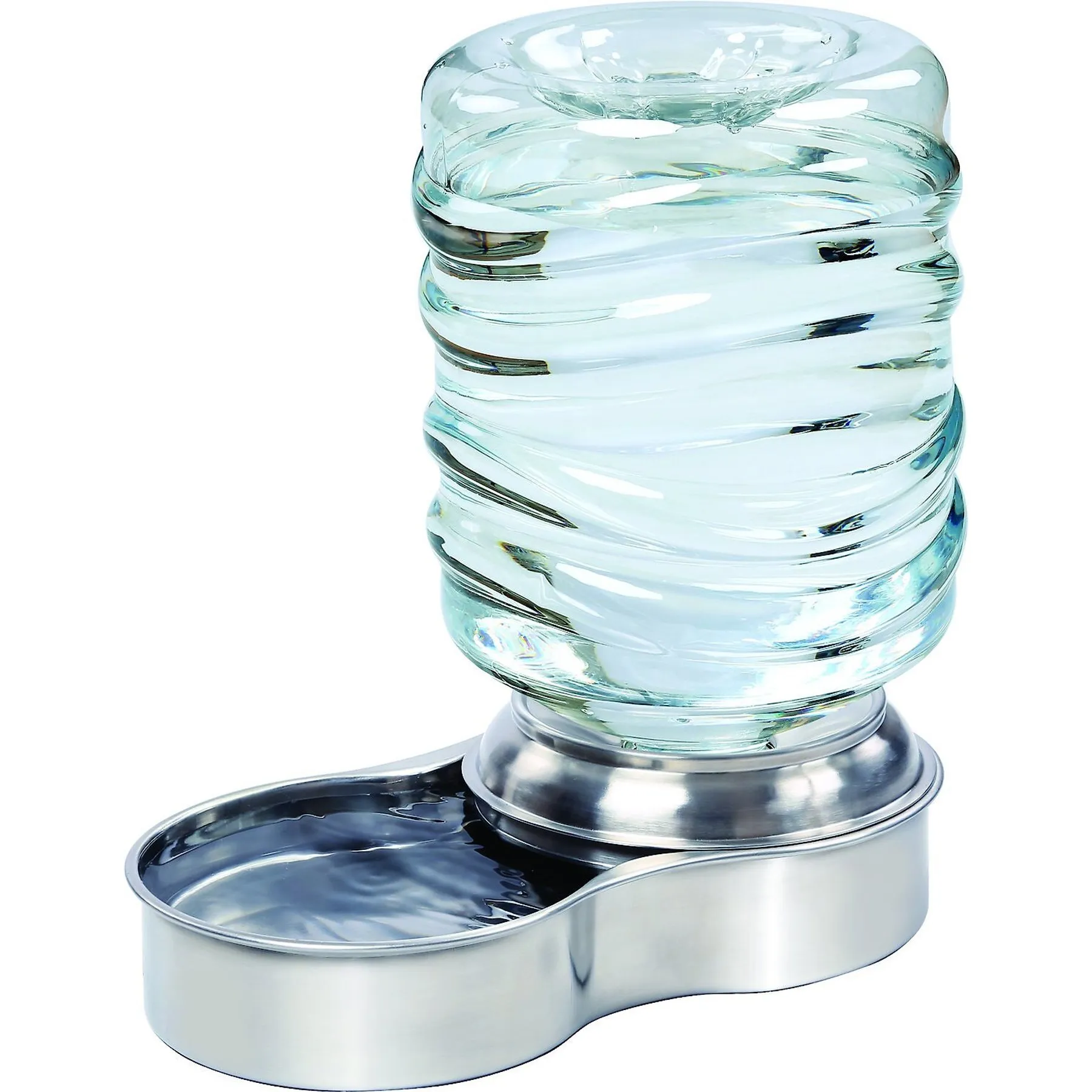 Etna Stainless Steel Gravity Refill Dog & Cat Waterer, 96-oz from ...