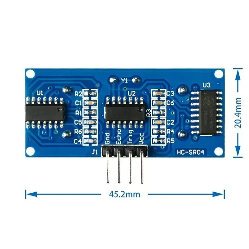 Ultrasonic linear distance measurement sensor Modules - HC-SR04 and HY ...