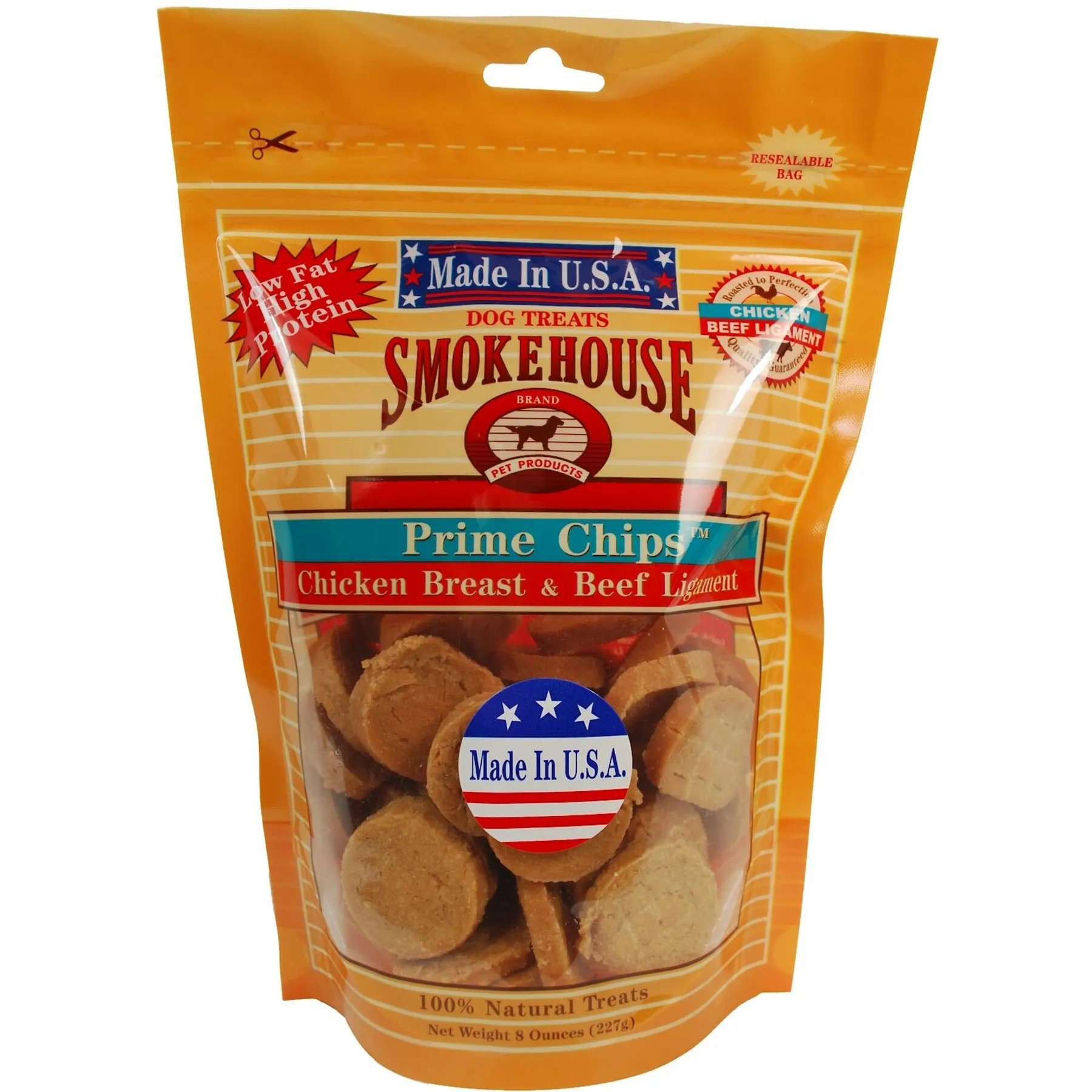 Premium Chicken & Beef Dog Chip Treats - Smoked, Natural, Delicious ...