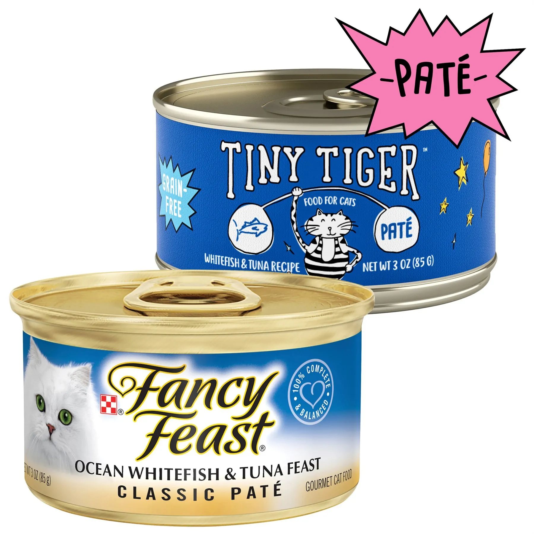 Irresistible Ocean Catch: Premium Fish Cat Food Variety Pack - Tuna ...
