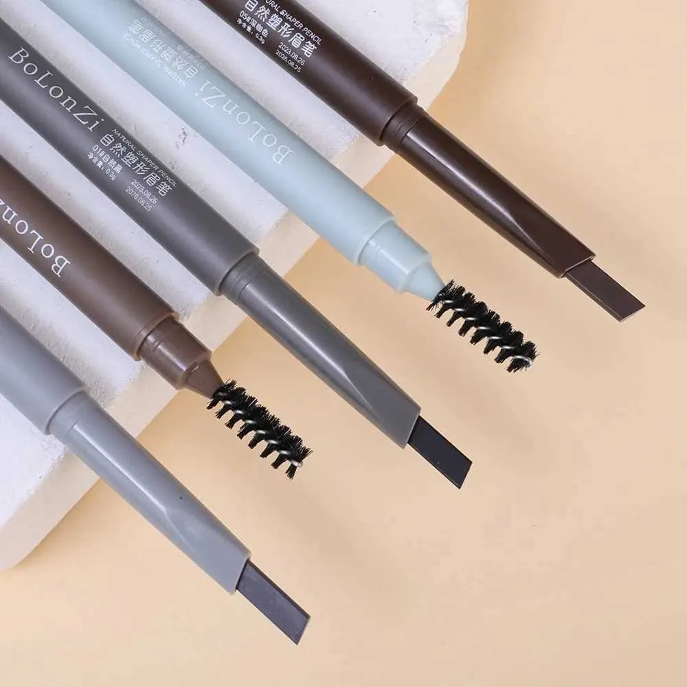 Double-Ended Brow Perfection: Waterproof, Smudge-Proof Eyebrow Pencil ...
