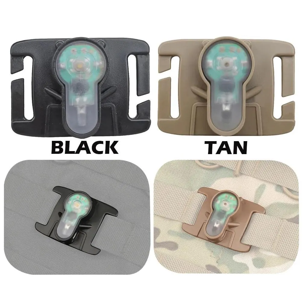Tactical Molle Webbing Signal Light Novelty Helmets For Airsoft ...