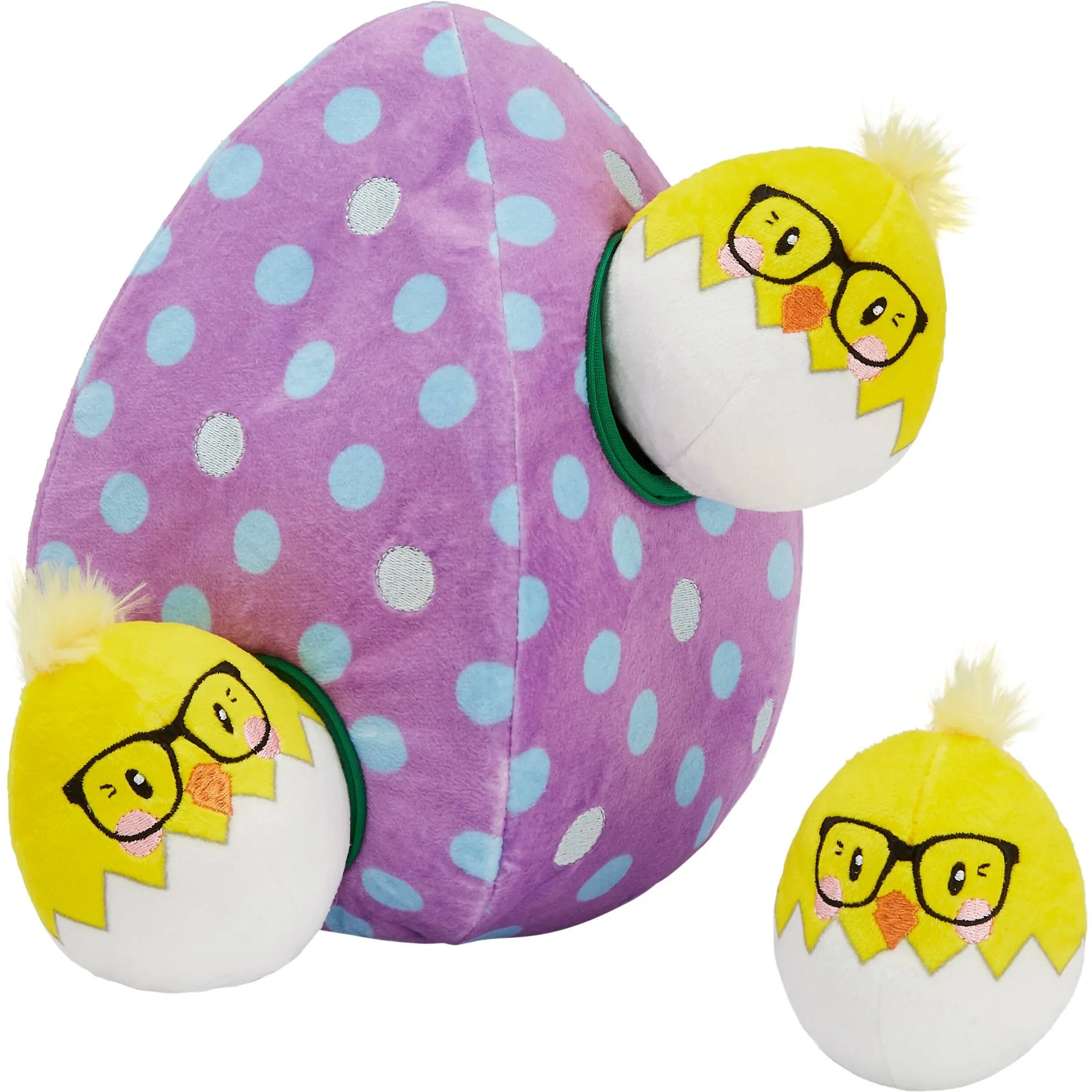 Spring Fun! Easter Egg Hide & Seek Puzzle Plush Squeaky Dog Toy - Shop ...