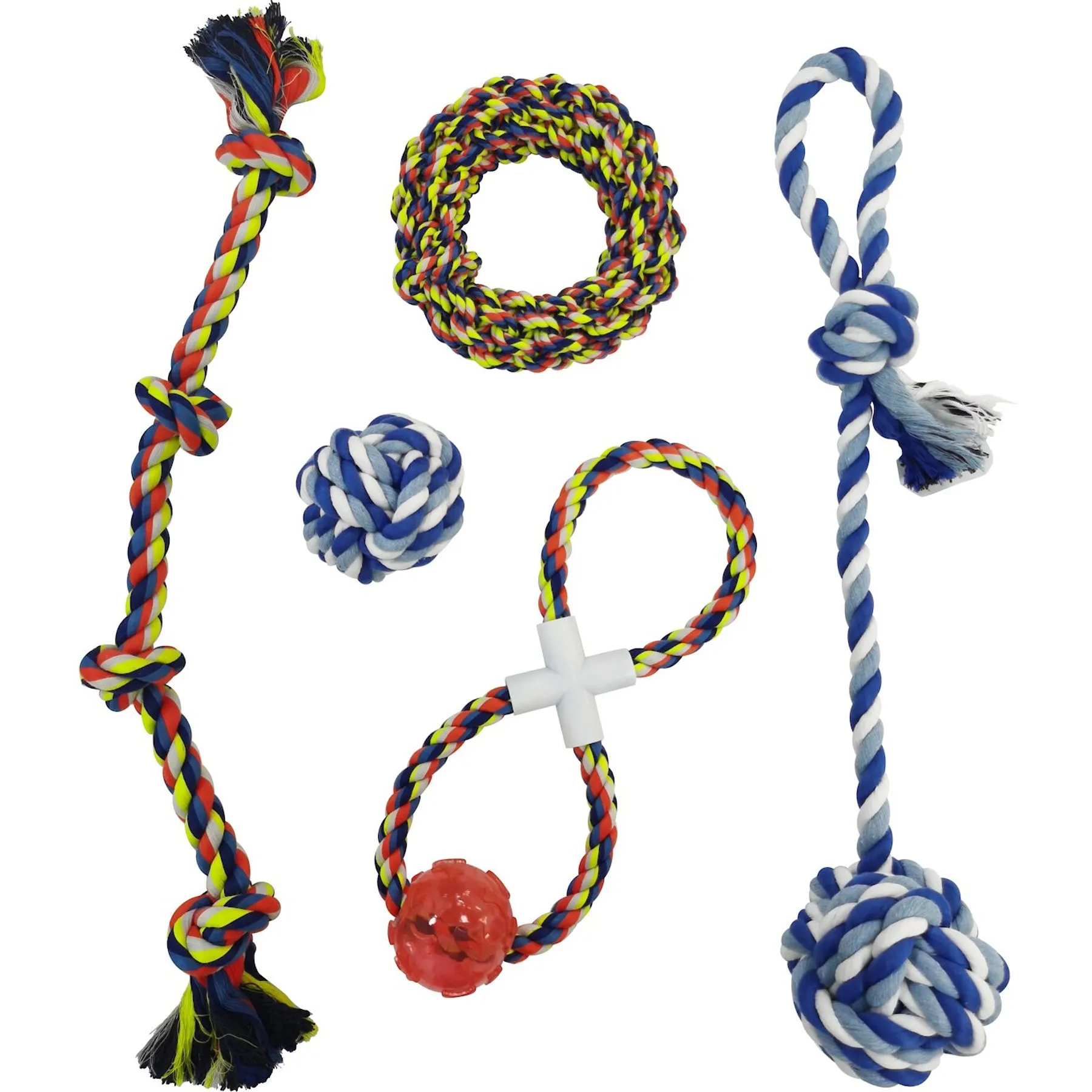 Durable Braided Rope Dog Toy Multipack - Perfect for Medium Dogs! Shop ...