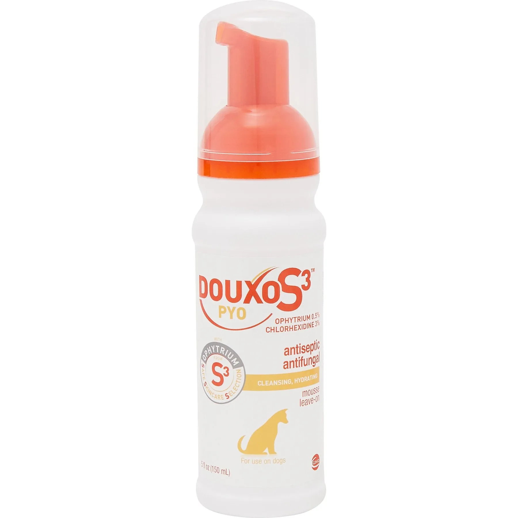 Douxo S3 PYO Dog Chickpea Water Mousse 5.1oz Bottle Of Antiseptic ...