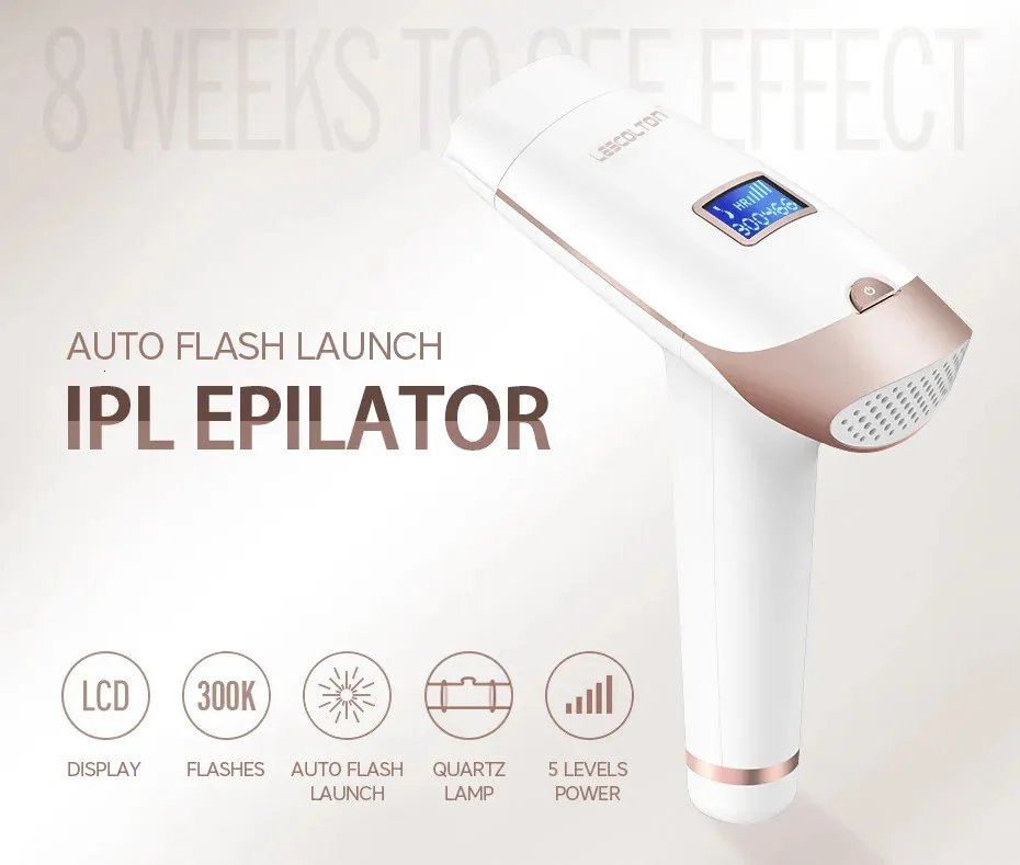 LESCOLTON 2IN1 IPL EPILATOR CAWOVE Máquina De Pantalla LCD T009I Láser Bikini Trimmer Electric ...