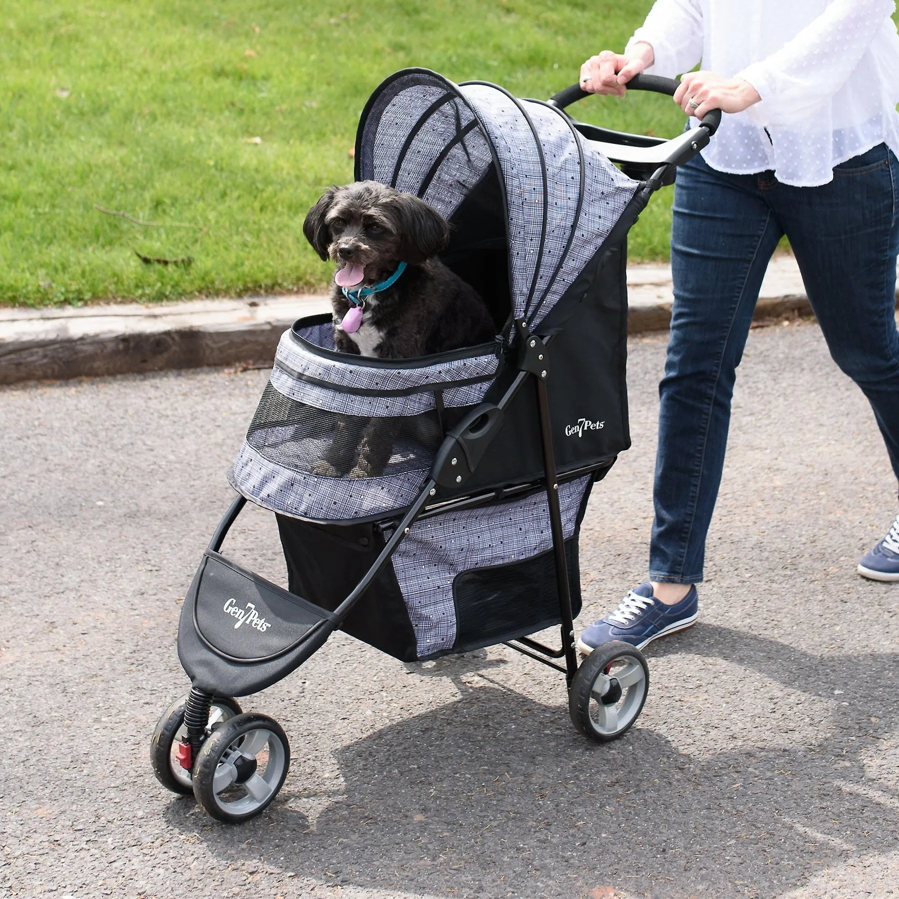 Premium Pet Stroller: Smooth Ride, Ample Storage, Best Seller! Shop Now ...