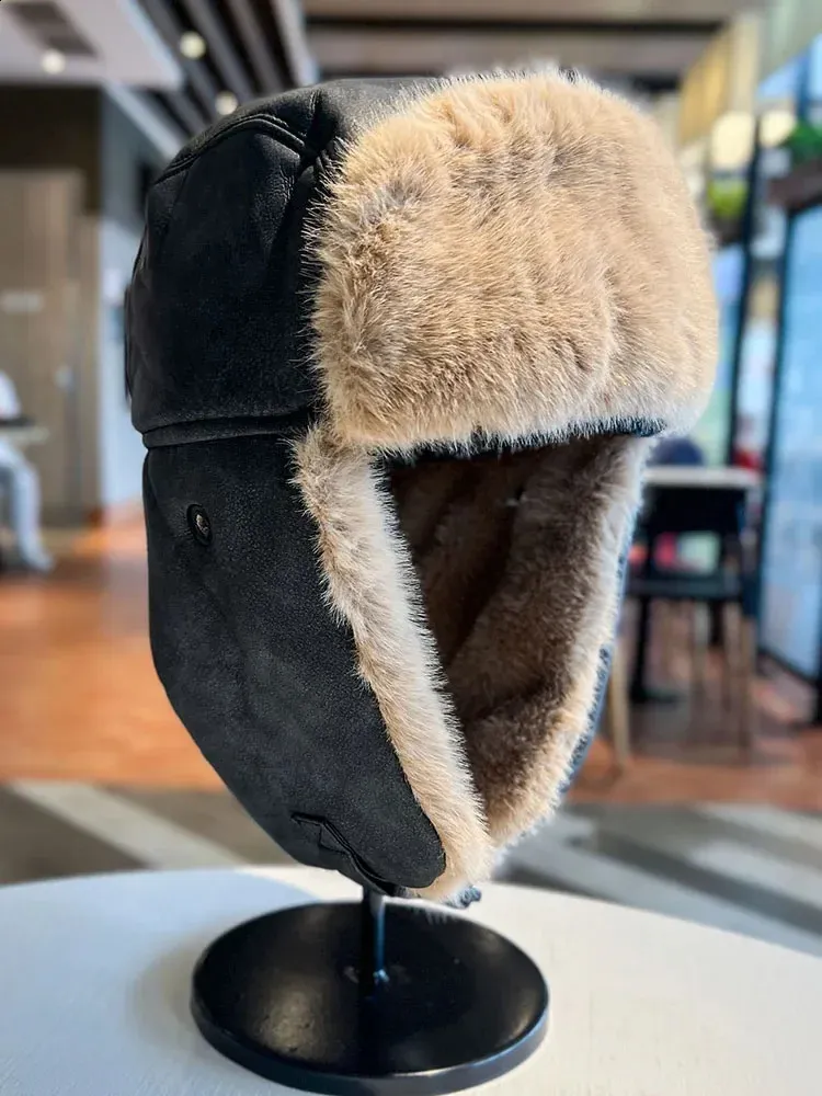 Lei Feng Hat for Men and Women, Autumn and Winter Thick Warm Protective ...