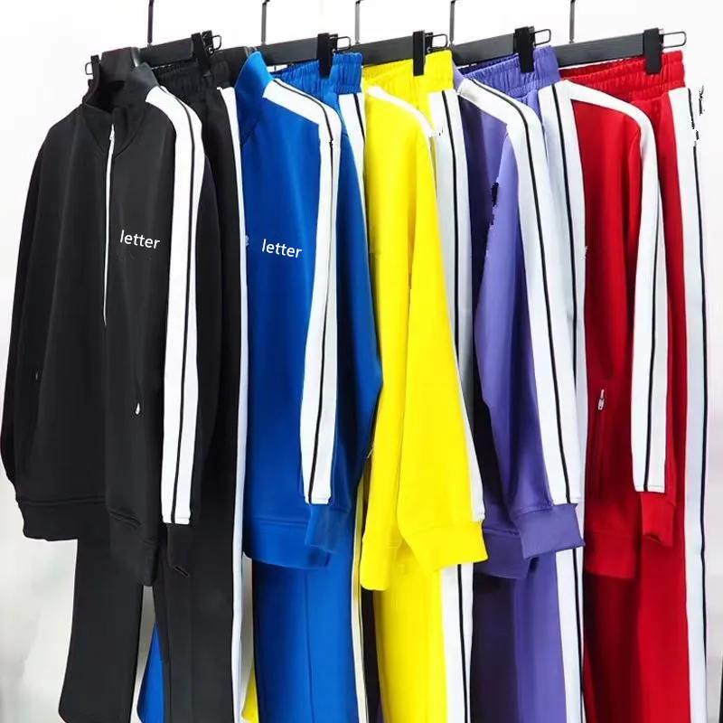 Designer Mens Tracksuits Set Casual Zip Hoodie & Letter Printed ...