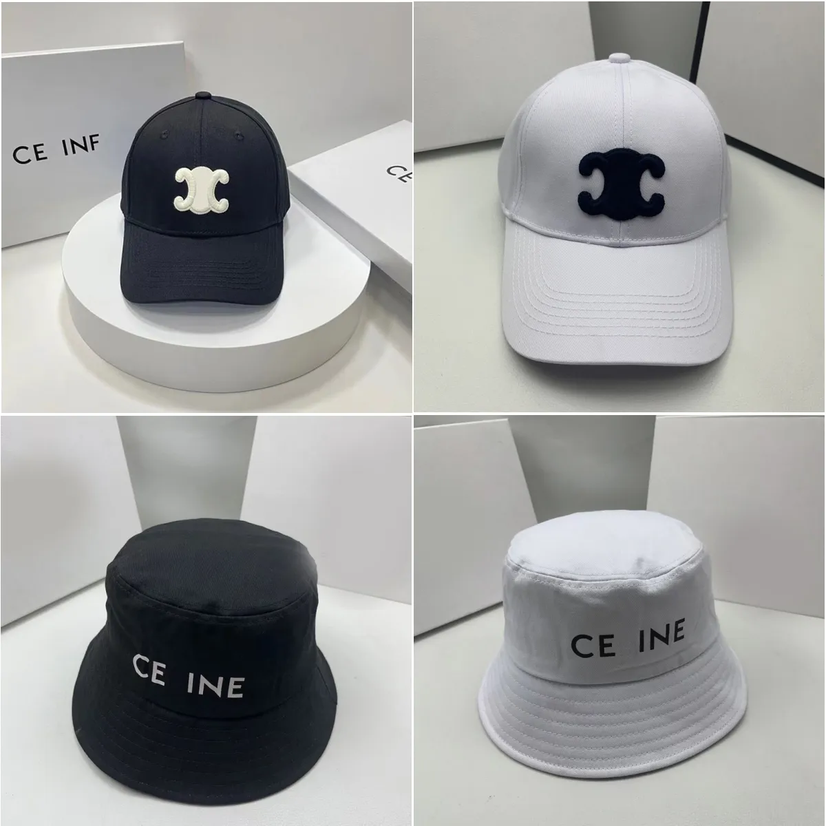 Luxury Designer Baseball All Cap Bucket Hat With Letter Embroidery For ...