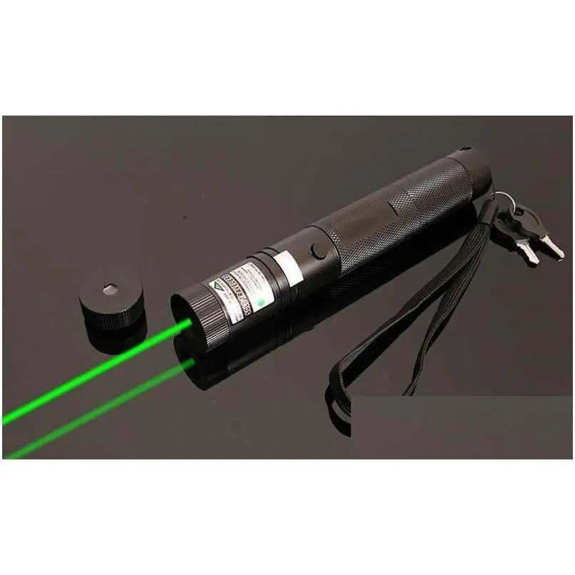 High Powered Green Laser Pointer Flashlight With Laser Pointer For ...