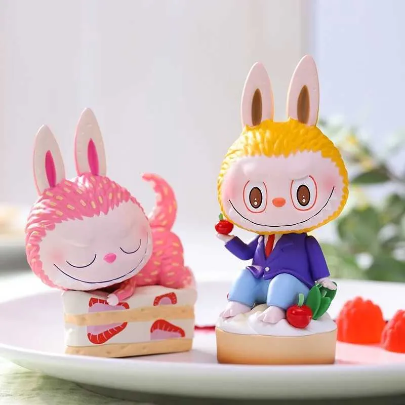 Labubu Elf Dessert Series Mystery 3d Box Modeling Genuine Blind Box For ...
