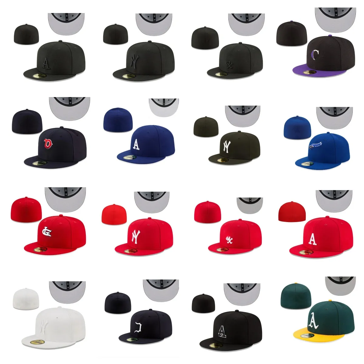 Premium Quality Adjustable Snapback Sports Hats: Unisex Fitted Ball ...