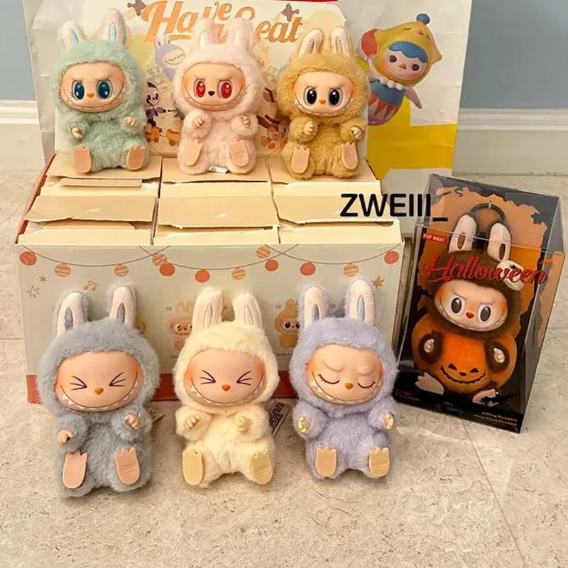 The Monster Labubu Sitting Party Macaron Face 2.0 Series Pendant ...