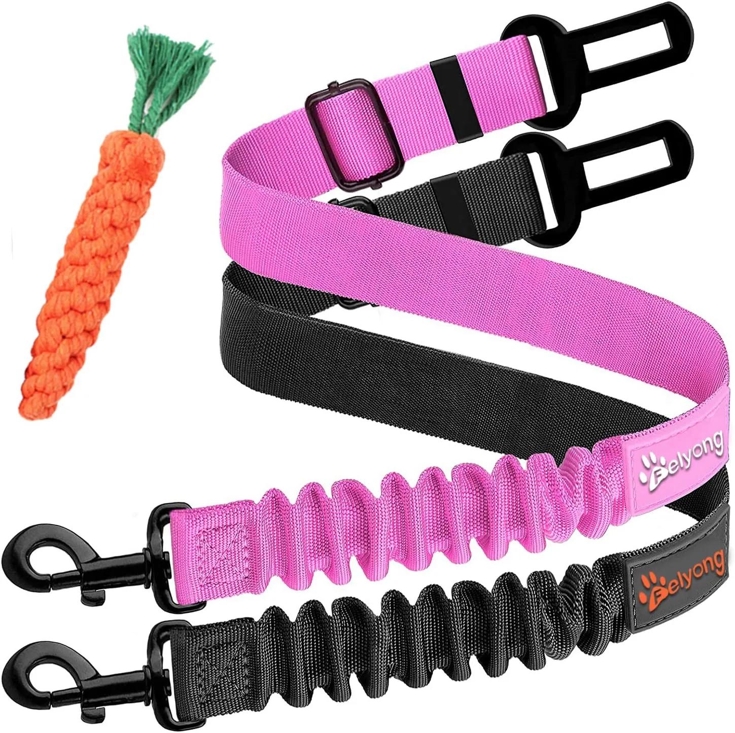 DHgate.com:Adjustable Dog Car Seatbelt Harness - Stretchy Pawsafe Pet ...