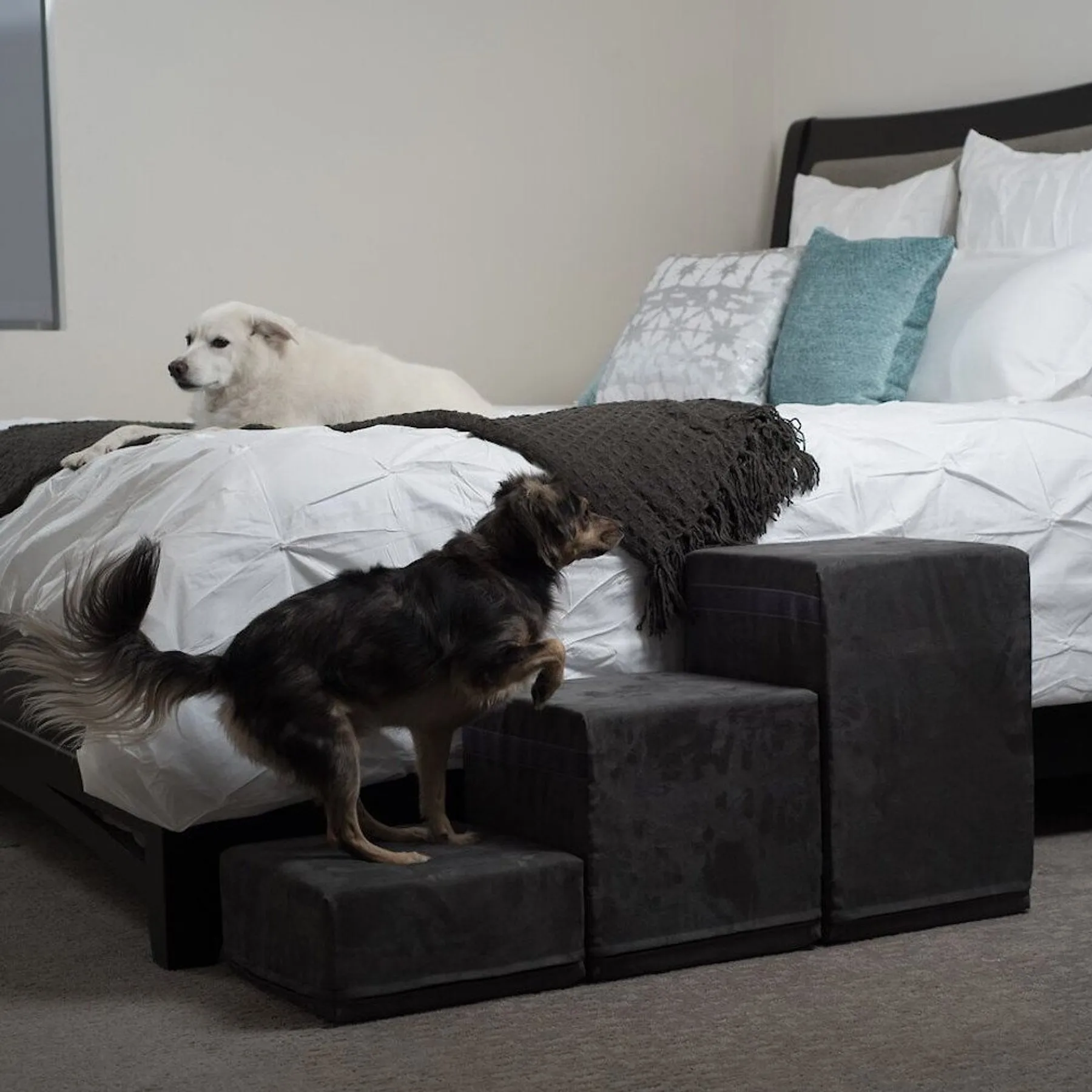 DHgate.com:2-Step Pet Stairs for Dogs & Cats - Easy Access, Durable ...