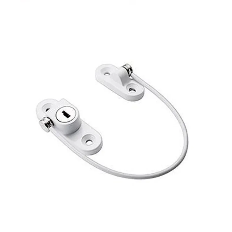 Safety Window Locks Lockable Cable Restrictor Child Security Sliding ...