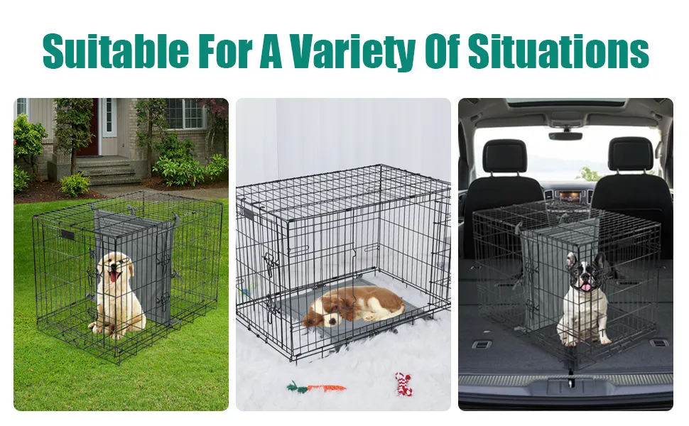 Soft Dog Crate Divider Panel for Puppy Training - Fits 24 H Crates ...