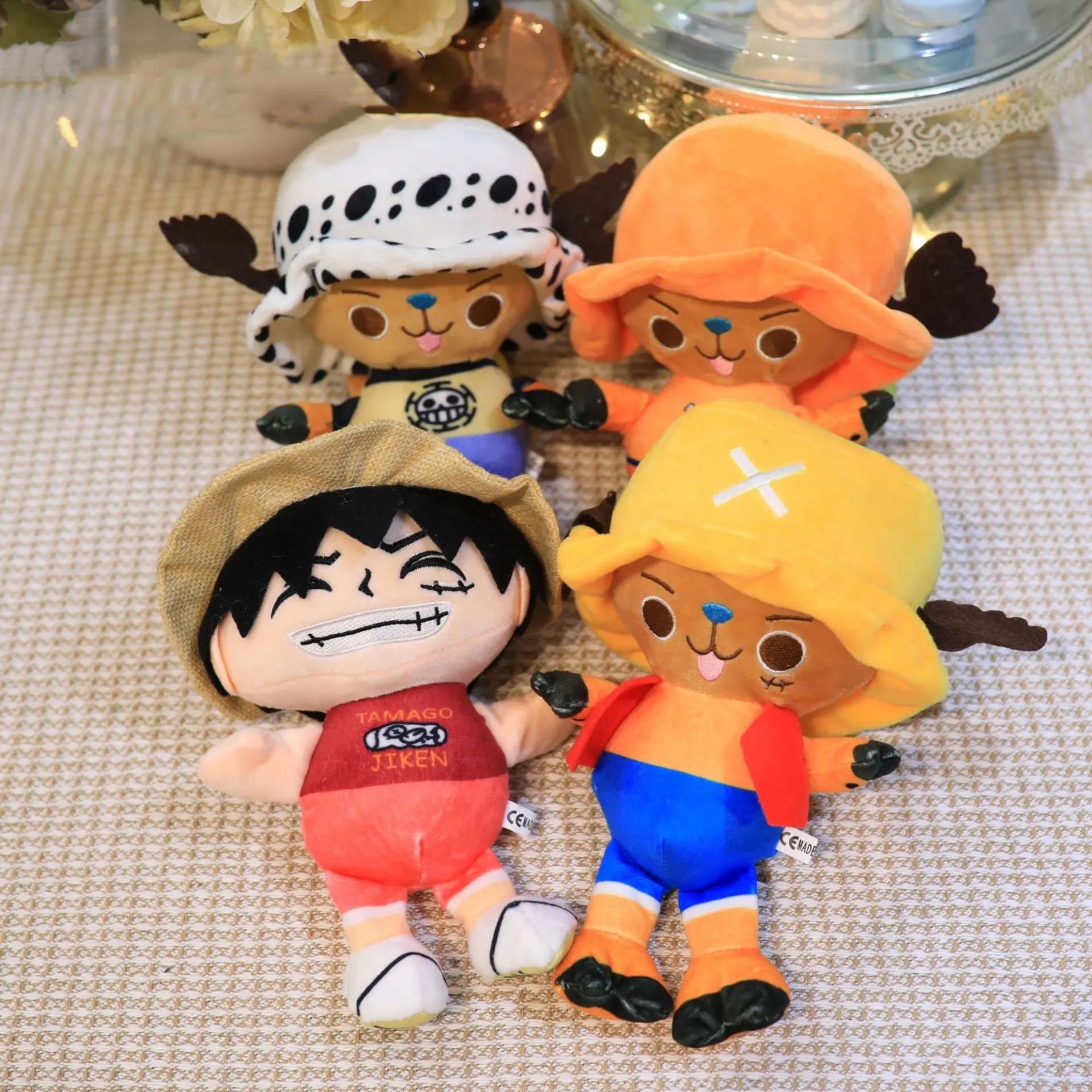 Cute ONE PIECE Luffy Chopper Stuffed Animals 20CM... From Plush ...