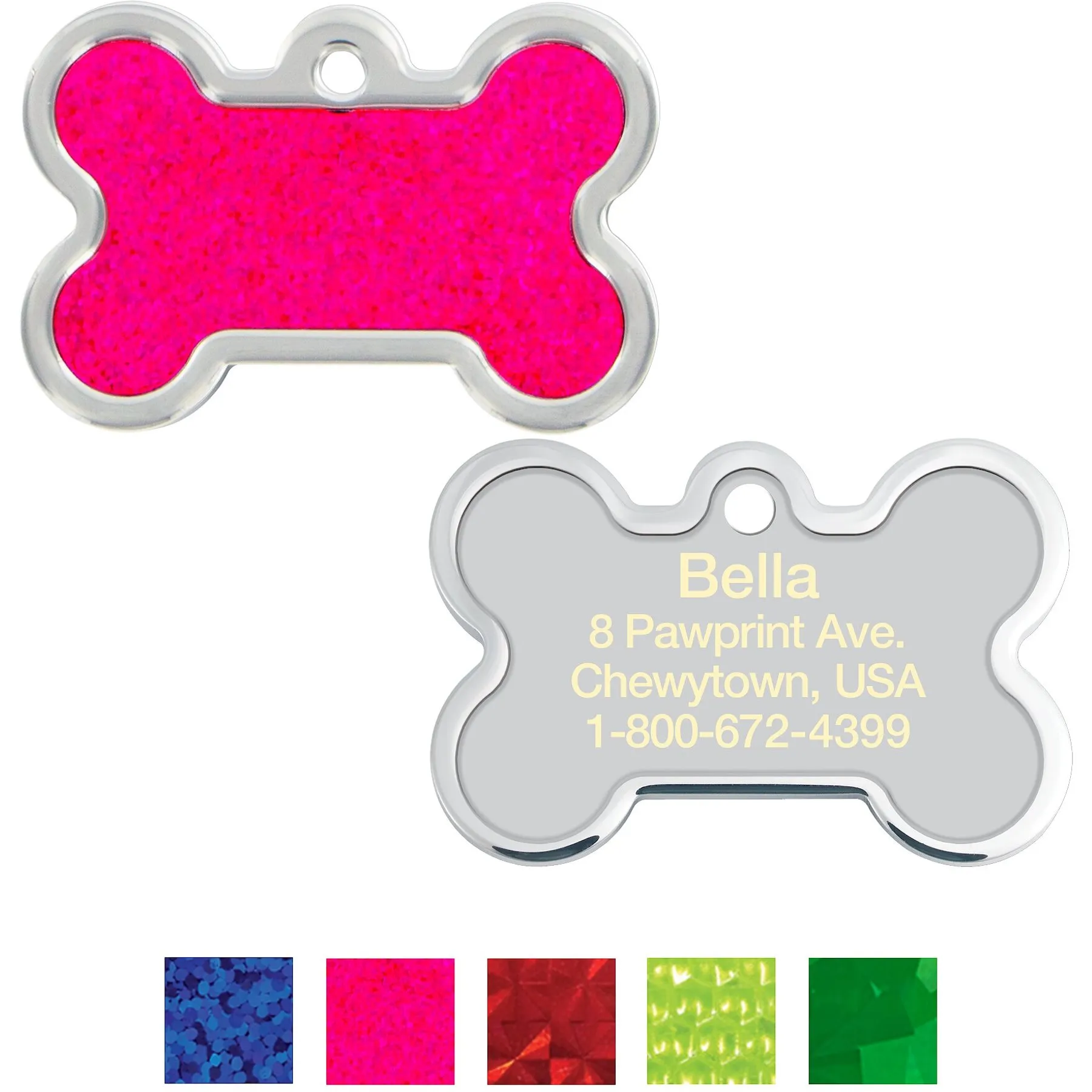 Premium Personalized Pet ID Tags - Custom Dog Name Tags for All Breeds ...