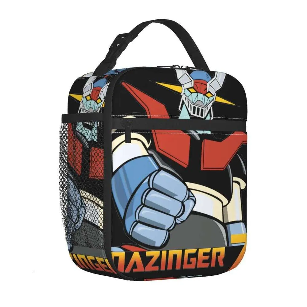 Mazinger Z Insulated Thermal Large Lunch Tote Portable Lunch Box For ...