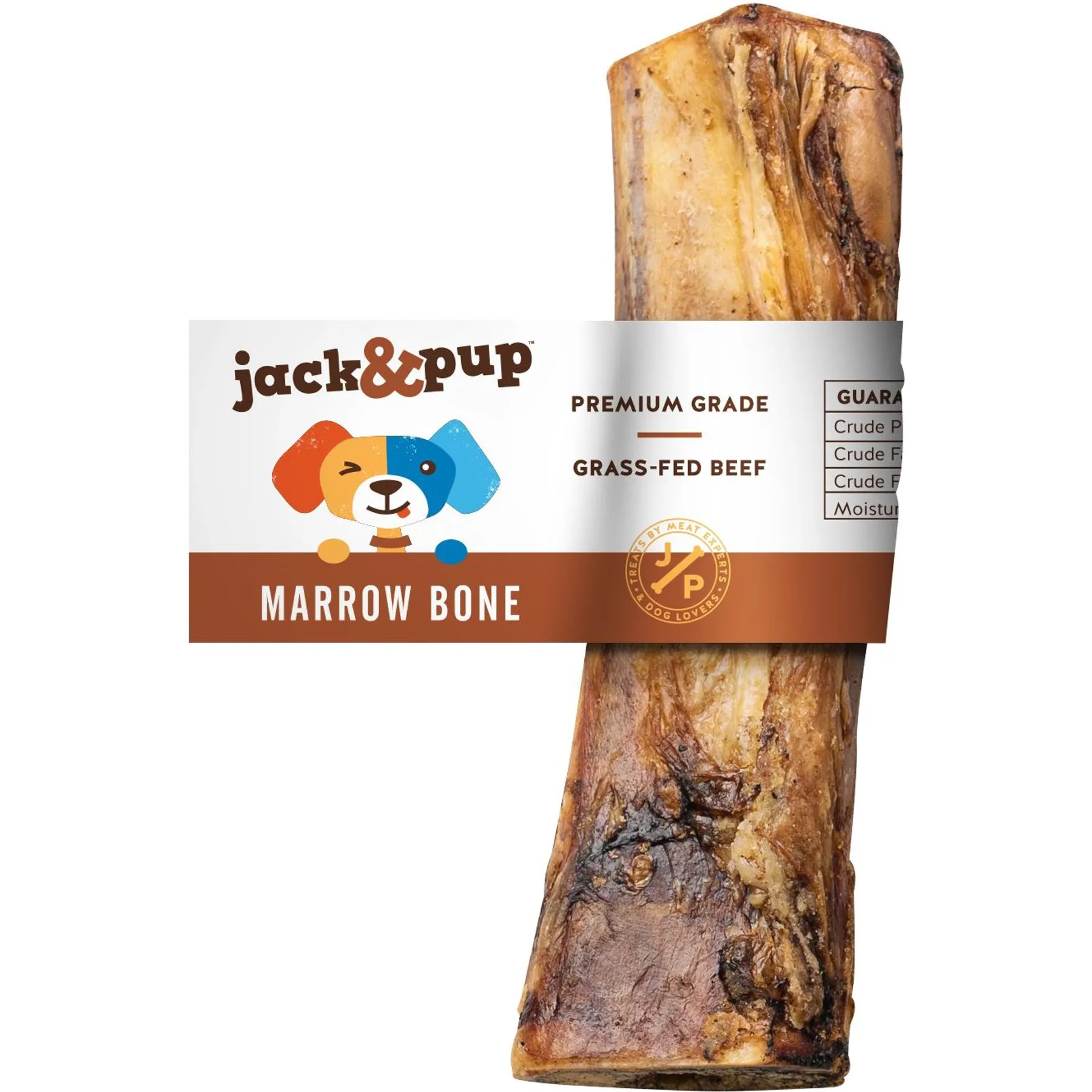 Premium Quality Roasted Beef Marrow Dog Bones, 6-Inch - Long Lasting ...