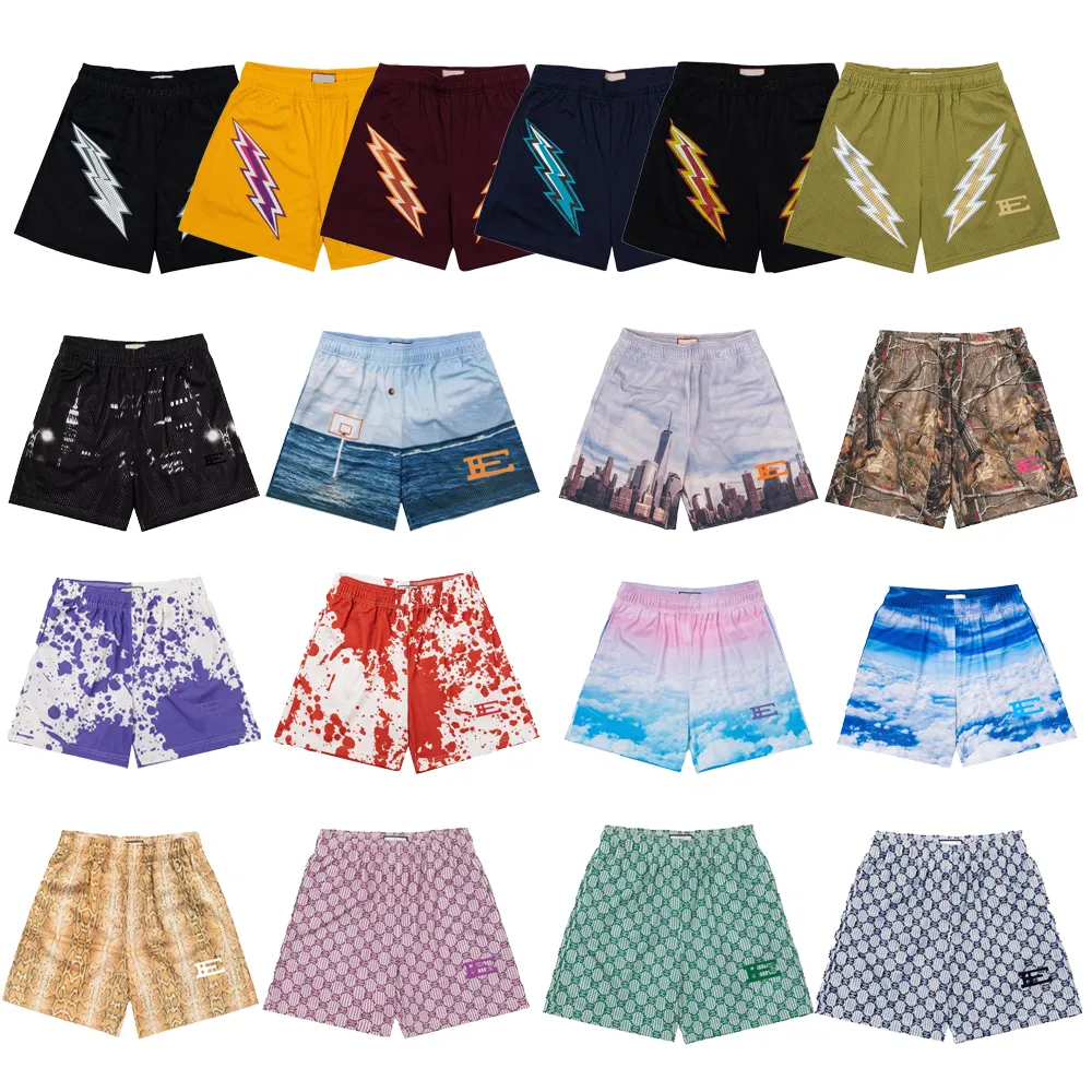 French Designer Men's And Women's Luxury Printed Shorts For Men ...