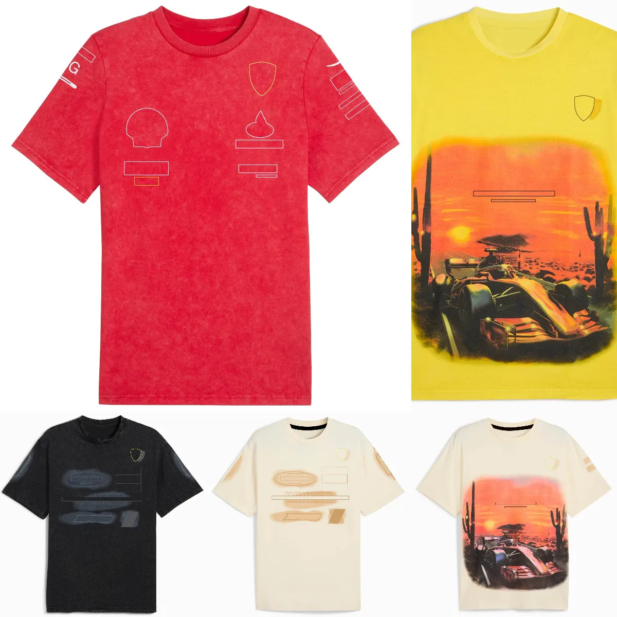 F1 Desert Sun EDITION SPECIAL 2024 Fórmula 1 Equipo De Carreras Tee Men ...