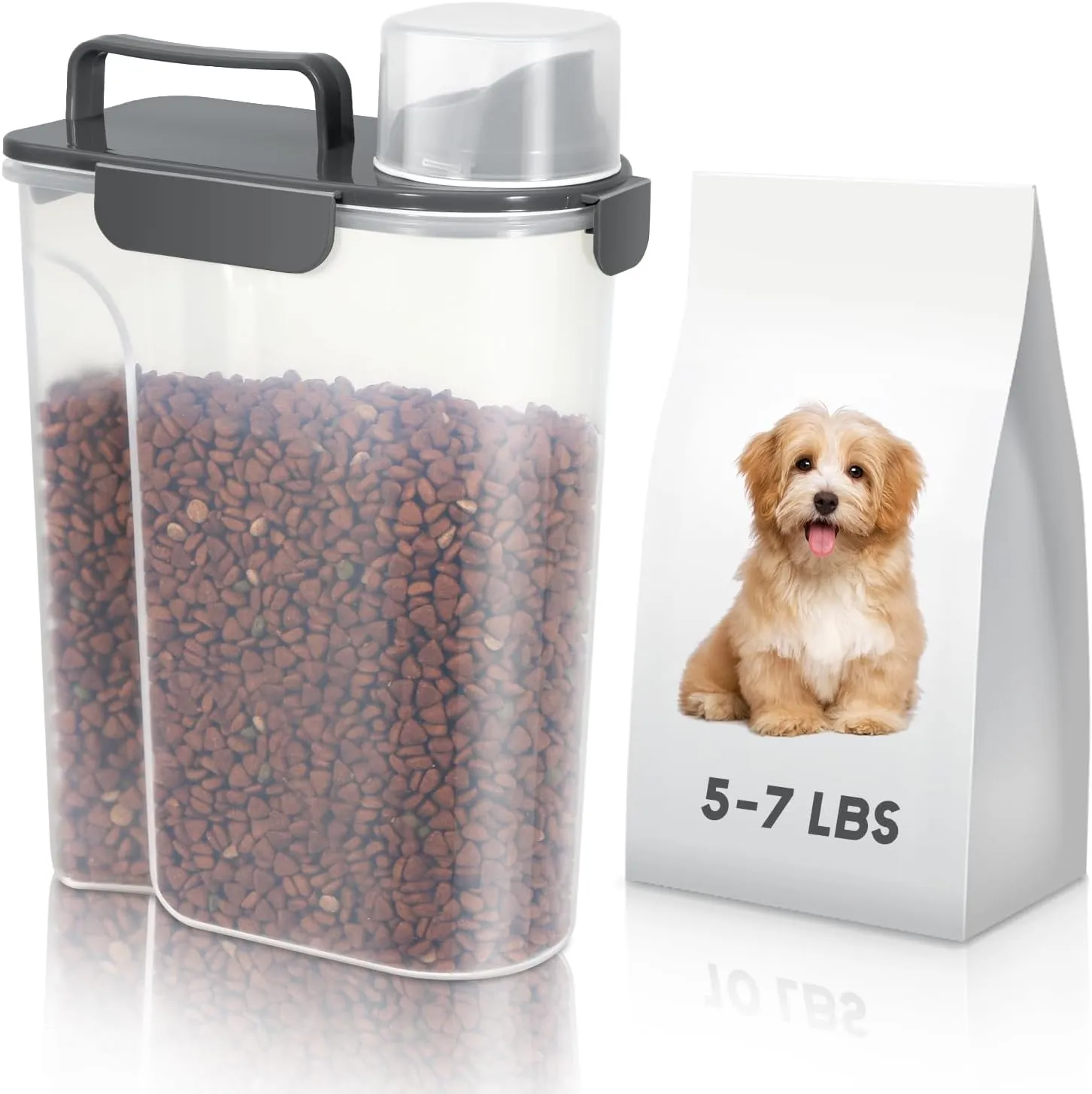 DHgate.com:BPA-Free Pet Food Storage Container with Large Nozzle - 5 ...