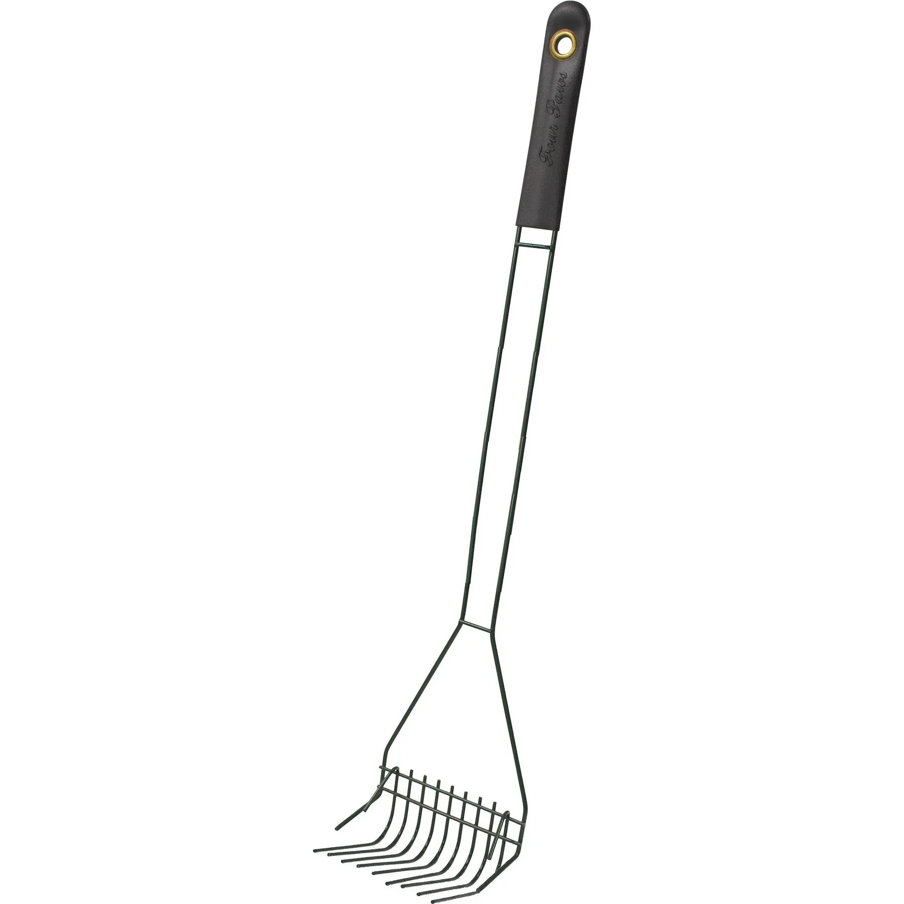 Durable Wire Grass Rake Scooper - Easy Lawn Cleanup & Waste Removal ...