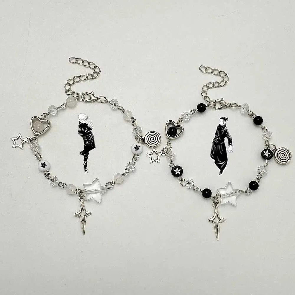 Handmade Beaded Jujutsu Kaisen Gojo Geto Stacy Couple's Y2K Aesthetics ...