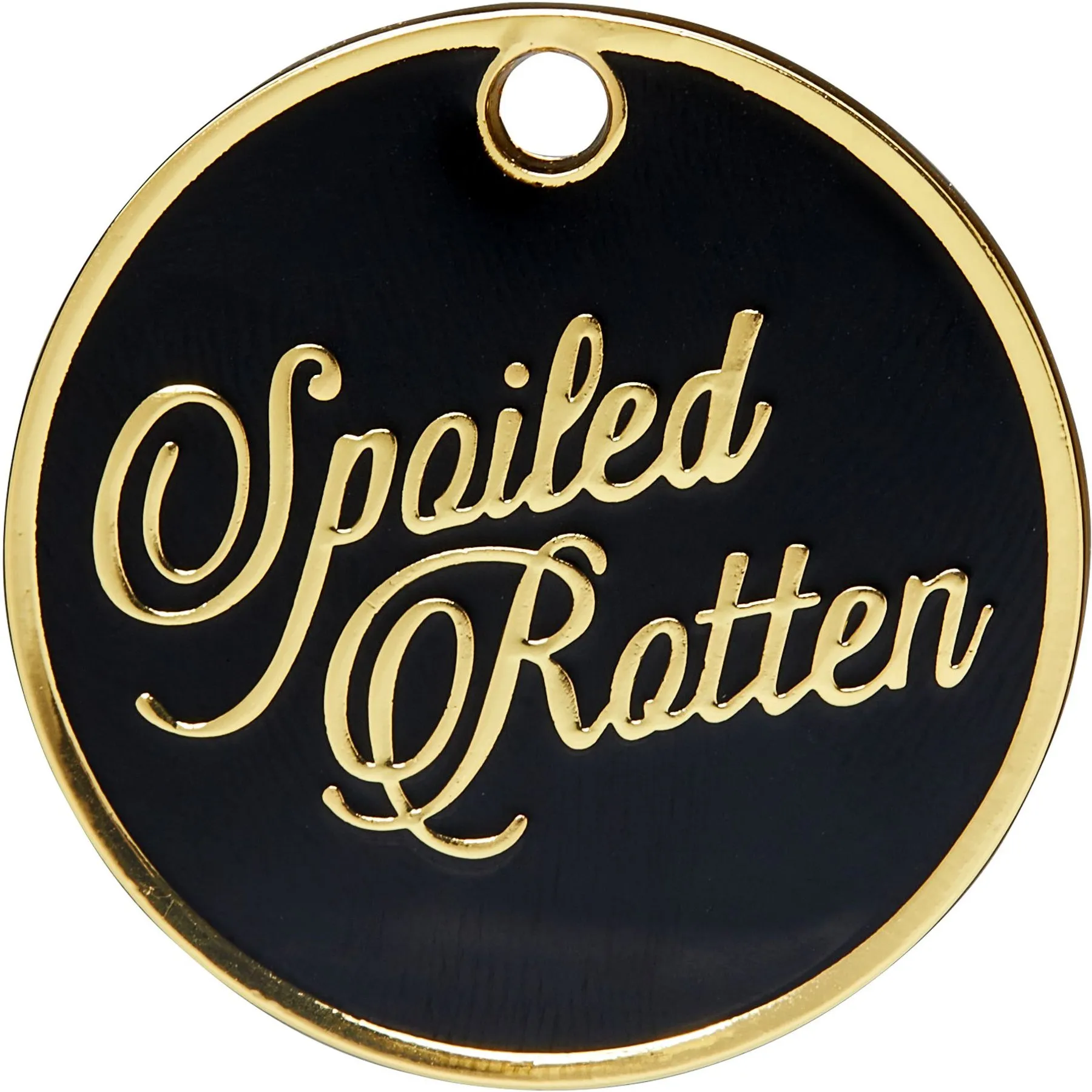 DHgate.com:Personalized Dog & Cat ID Tag with Trill Paws Spoiled Rotten ...