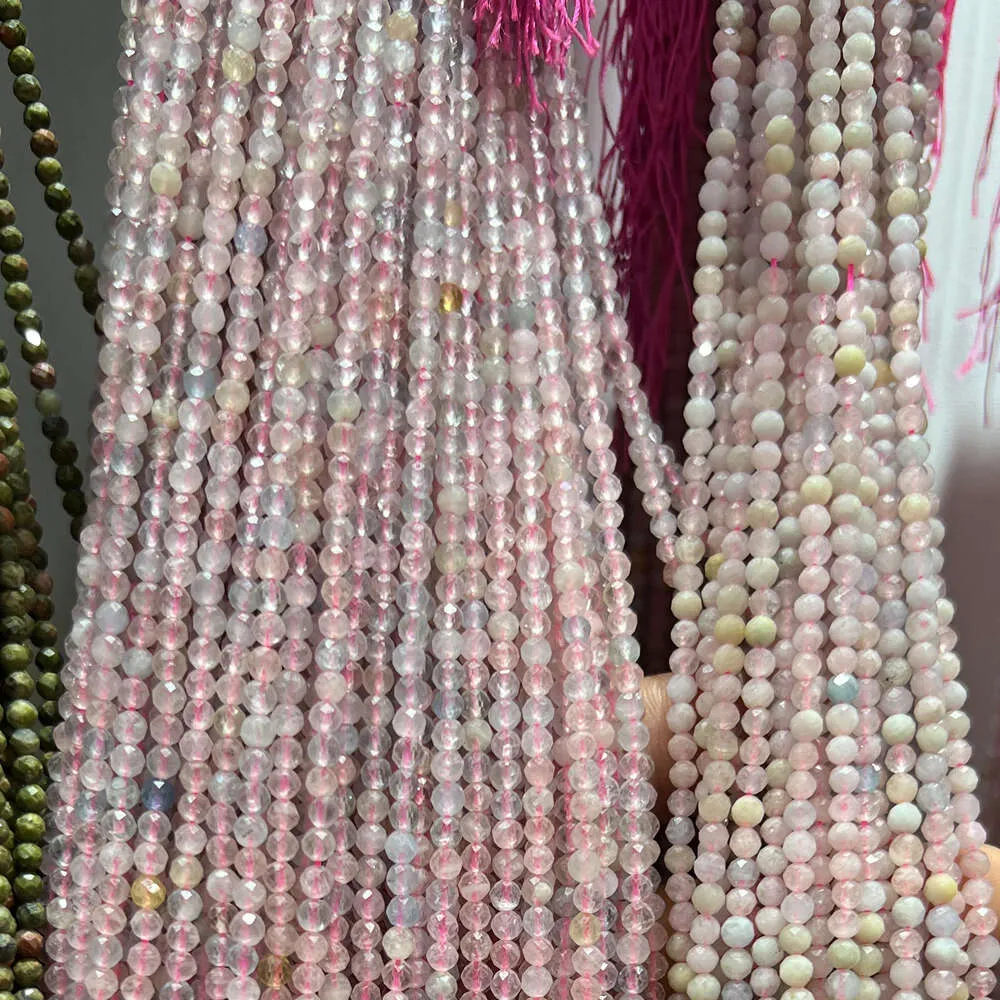 DHgate.com:Wholesale Natural Gemstone Beads 2mm 3mm Strand Round Stone ...