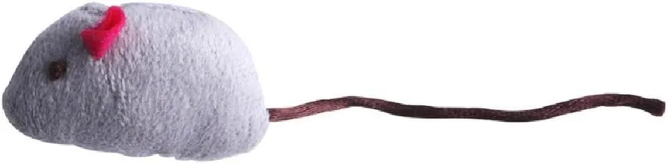Interactive Cat Toy: Plush Mouse Catnip Toy for Playful Kittens ...