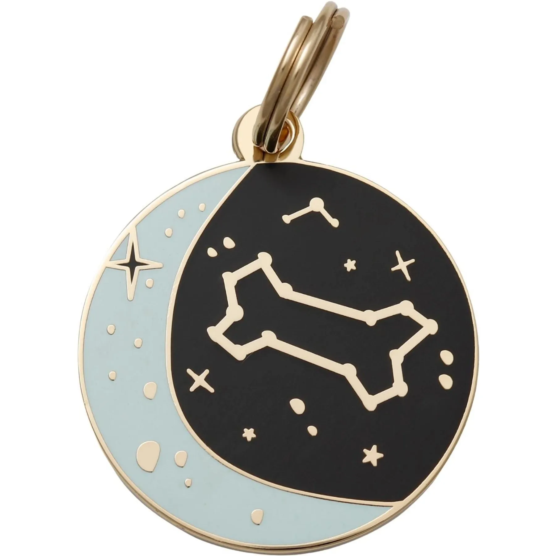 Zodiac Brass Pet ID Tags: Stylish & Durable, Blue Finish! Shop Now for ...