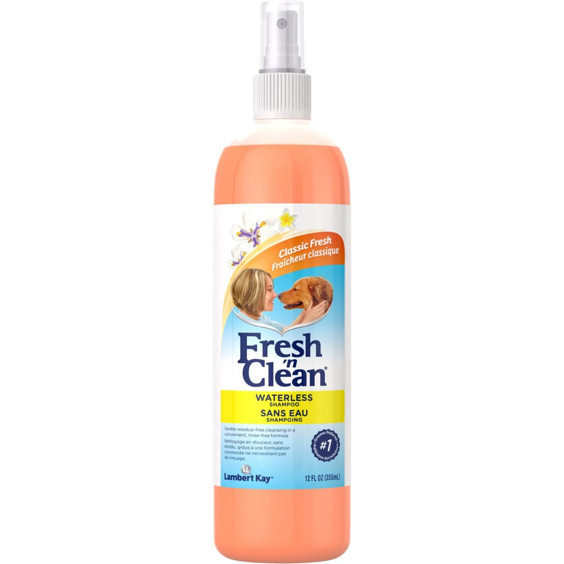 Waterless Dog Shampoo Classic Fresh Scent - PetAg Fresh 'n Clean - No ...