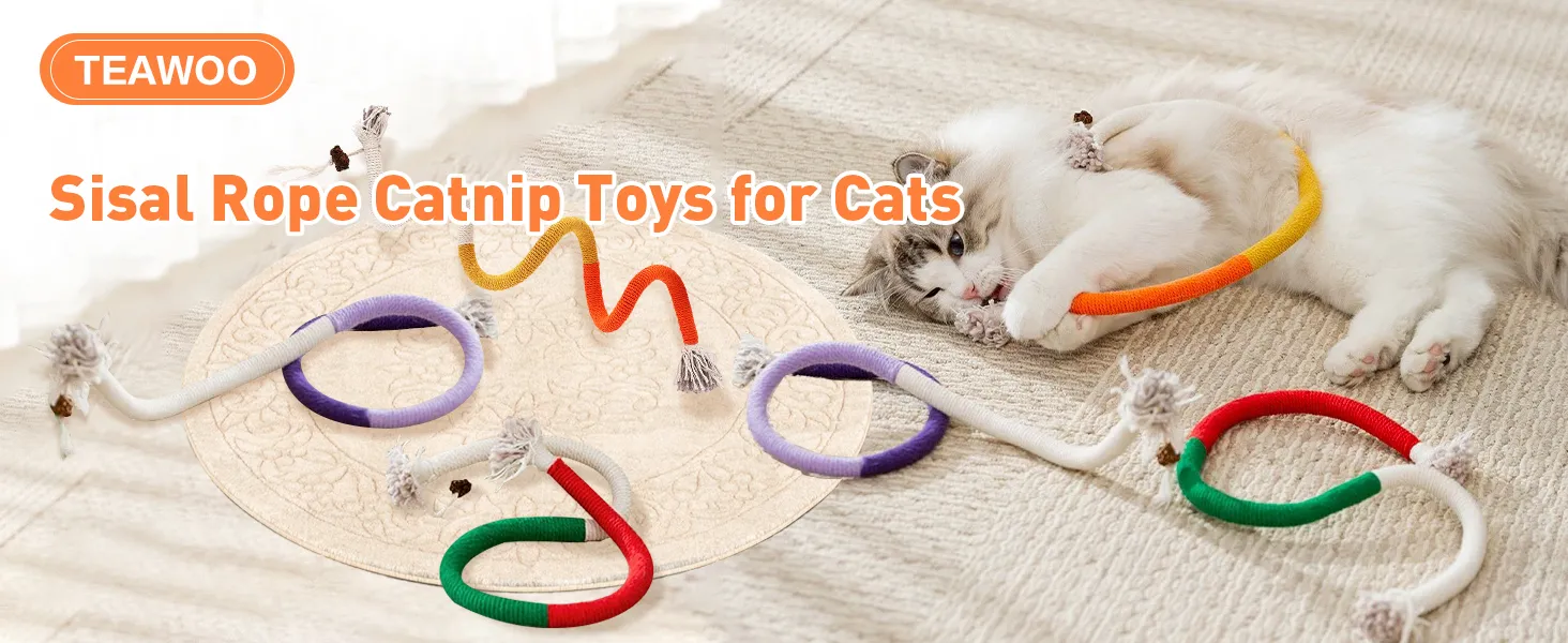 DHgate.com:Sisal Rope Cat Toys for Playful Cats! Natural Catnip, Teeth ...