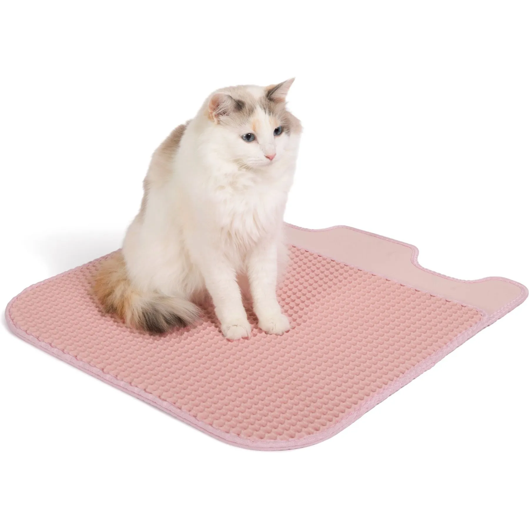 DHgate.com:Pink Cat Litter Mat for Easy Cleanup - Casa Leo Leos Loo:Pet ...