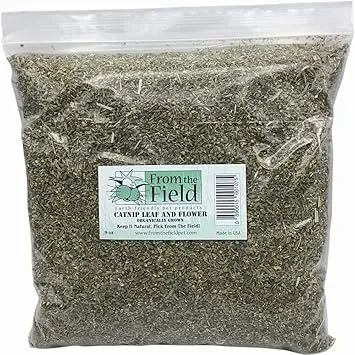 Premium Catnip Leaf & Flower Tub - 2oz | Aromatic Blend for Playful ...